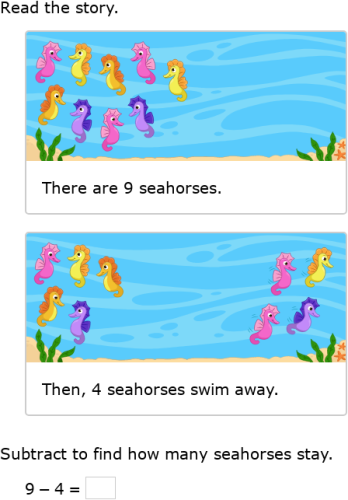 IXL | Addition and subtraction word problems with pictures - up to 10 ...