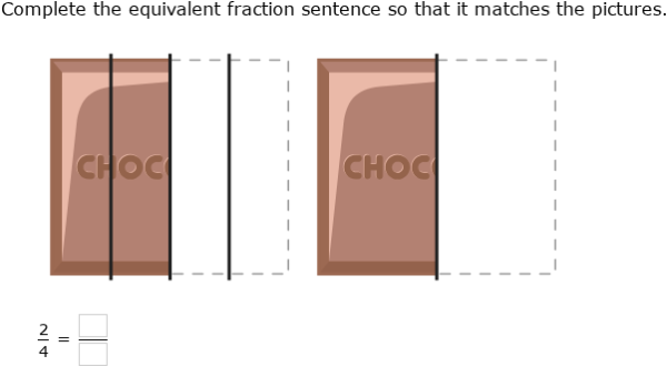 IXL | Find equivalent fractions using objects | 3rd grade math