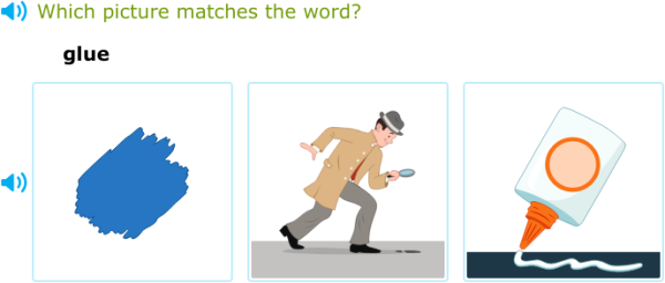 IXL | Choose the picture that matches the vowel team word | 1st grade ...