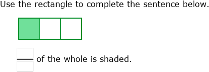 IXL | Understand fractions using area models: halves, thirds, fourths ...