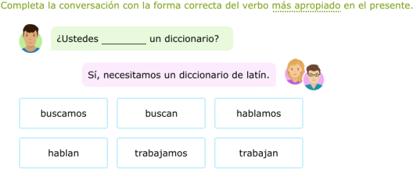 IXL | Use ‑ar verbs in conversations about classes and school supplies ...