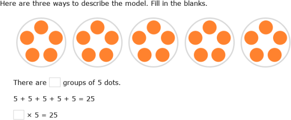 IXL | Relate addition and multiplication: multiply by 5 | 2nd grade math