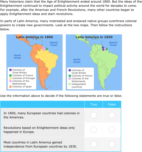 IXL | The Enlightenment: influences on government | 8th grade social ...
