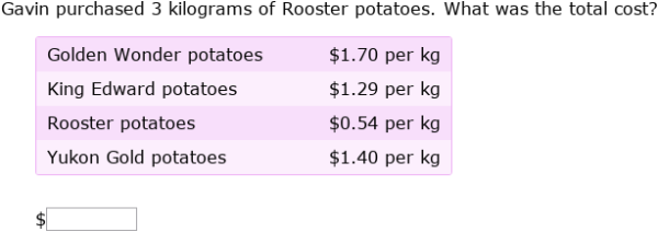 IXL | Unit prices with decimals | 6th grade math
