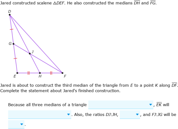 IXL - Checkpoint: Triangle theorems (Geometry practice)