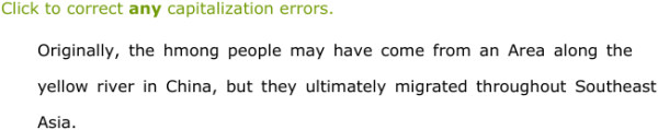 IXL | Correct capitalization errors | 10th grade language arts