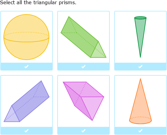 IXL | Identify three-dimensional shapes | 3rd grade math