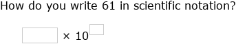 IXL | Checkpoint: Scientific notation | 8th grade math
