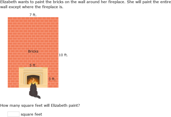 IXL | Area of complex figures: word problems | 6th grade math