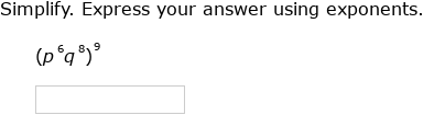 IXL | Power rule with exponents | 7th grade math