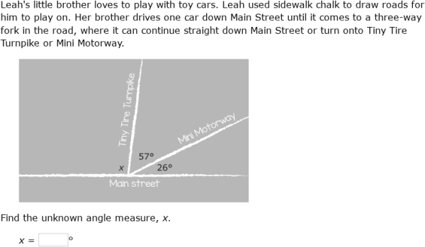 IXL | Solve problems involving angle measures | 4th grade math