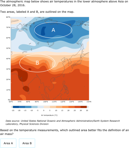 IXL | Explore air masses | 6th grade science