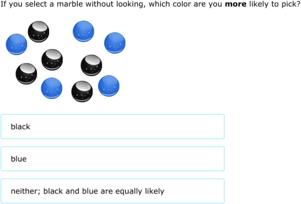 IXL | Understanding probability | 4th grade math